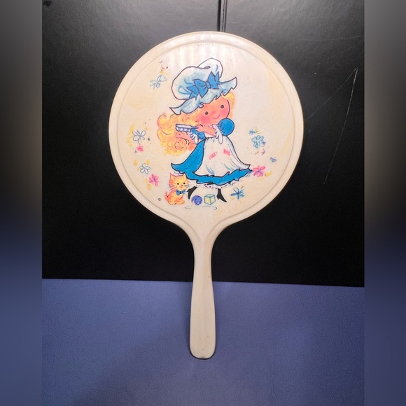Polly Pal | Bath | Vintage 974 Polly Pal Hand Mirror White With Handle ...